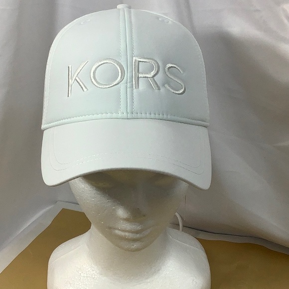 MICHAEL Michael Kors | Accessories | Nwt Michael Kors White Baseball ...